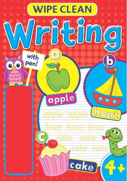 Wipe Clean Books with Pen (4 Asst) - Brown Watson