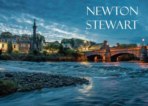 Newton Stewart Magnet (H LY) - Lyrical Scotland
