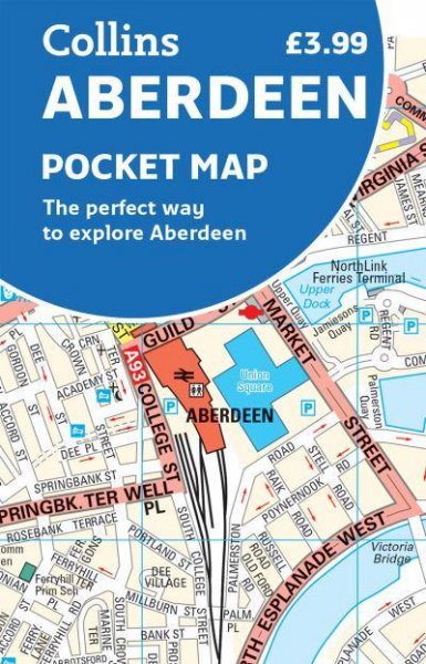 Aberdeen Pocket Map - HarperCollins