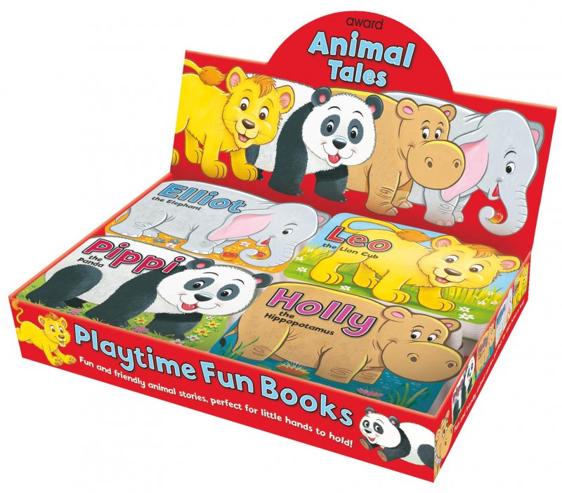 Wild Animal Shaped Board Books - Award