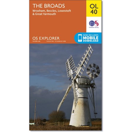 Explorer OL 40 The Broads - Ordnance Survey