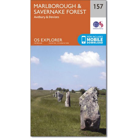 Explorer 157 Marlborough & Savernake Forest - Ordnance Survey