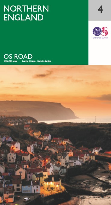 OS Road 4 Northern England - Ordnance Survey