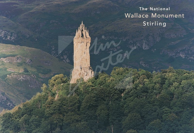 National Wallace Monument, Abbey Craig Postcard (H Std CB) - Colin ...