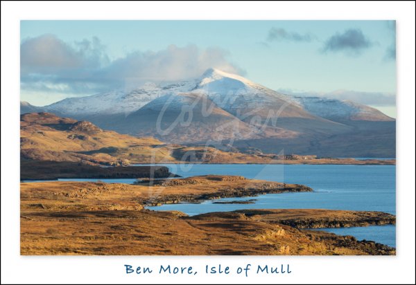 Ben More & Loch Tuath, Isle of Mull Postcard (H Std CB) - Colin Baxter ...