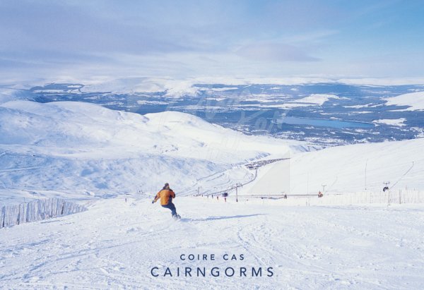Coire Cas, Cairngorms Postcard (H Std CB) - Colin Baxter Photography