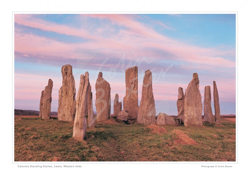 Calanais Standing Stones, Lewis 2 Print - Colin Baxter Photography