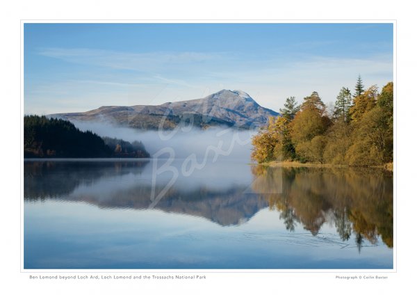 Ben Lomond & Loch Ard, Trossachs Print - Colin Baxter Photography