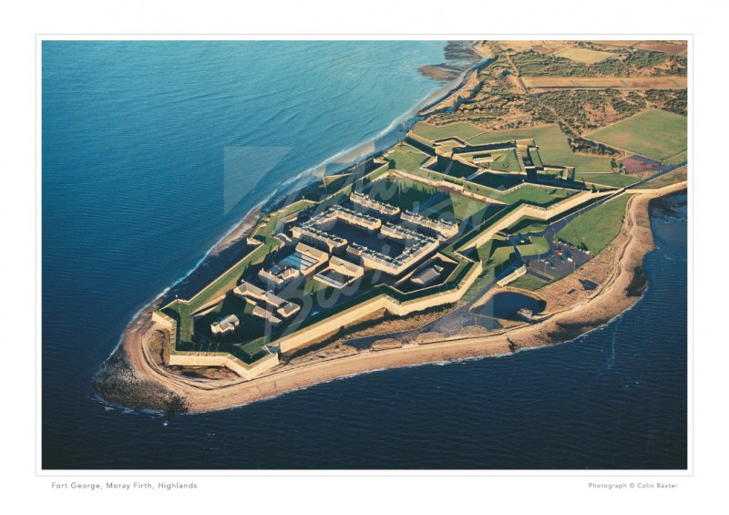 Fort George, Moray Firth Print - Colin Baxter Photography