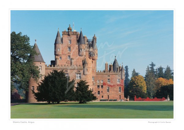 Glamis Castle, Angus Print - Colin Baxter Photography