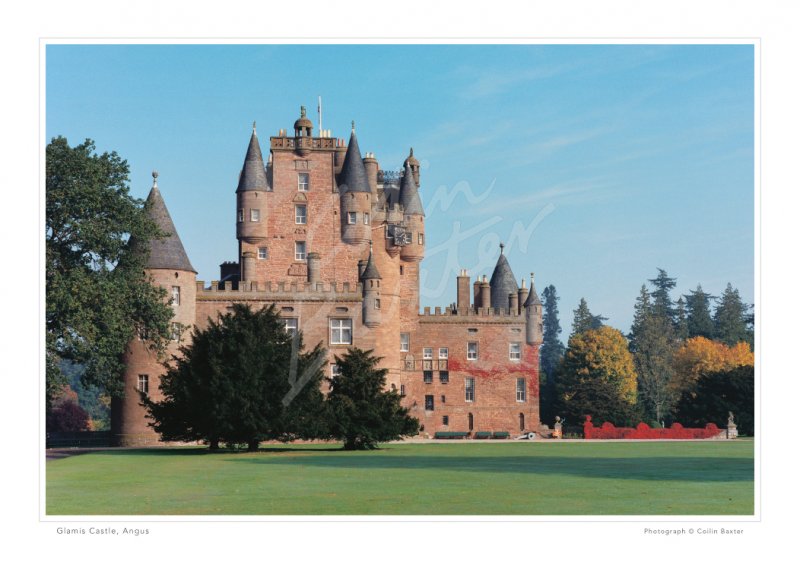 Glamis Castle, Angus Print - Colin Baxter Photography
