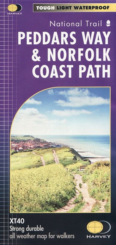Peddars Way & Norfolk Coast Path - Harvey Maps