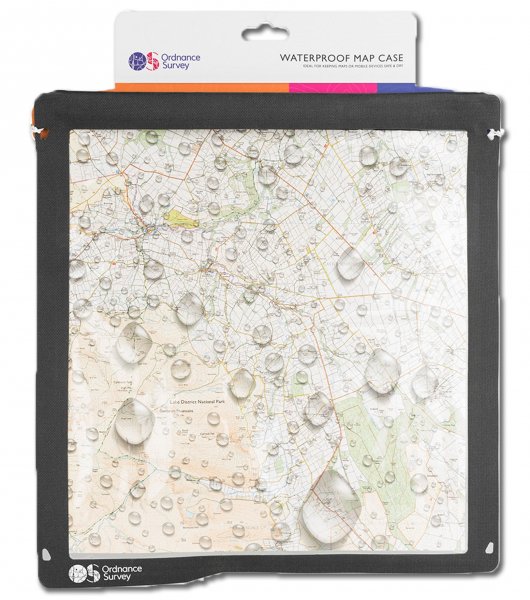 OS Waterproof Map Case - Ordnance Survey