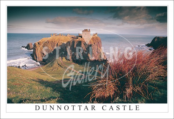 Dunnottar Castle, Evening Postcard (H SG) - Stirling Gallery