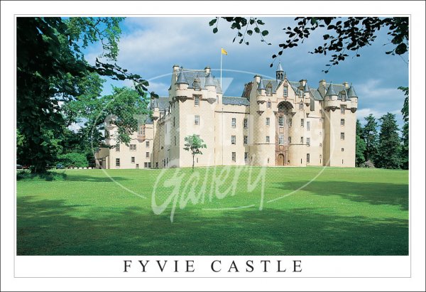 Fyvie Castle Postcard (H SG) - Stirling Gallery