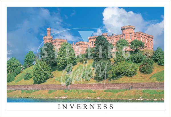 Inverness Castle Postcard (H SG) - Stirling Gallery