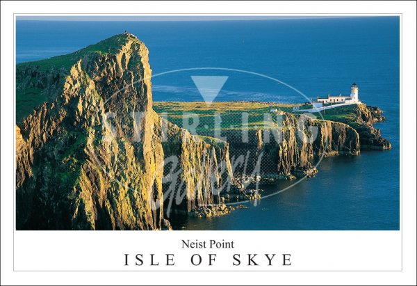 Neist Point - Isle of Skye Postcard (H SG) - Stirling Gallery