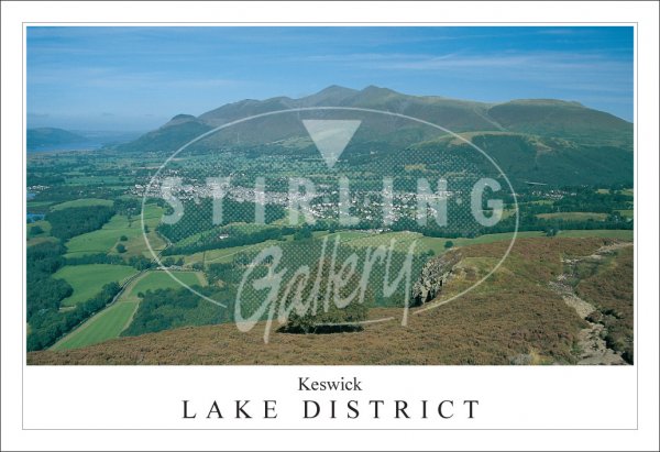Keswick - Lake District Postcard (H SG) - Stirling Gallery