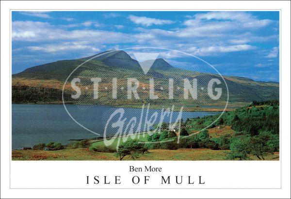 Ben More - Isle Of Mull Postcard (H SG) - Stirling Gallery