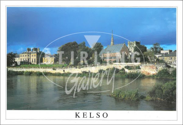 Kelso, from River Postcard (H SG) - Stirling Gallery