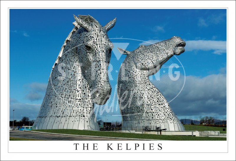 Kelpies The Postcard H Sg Stirling Gallery