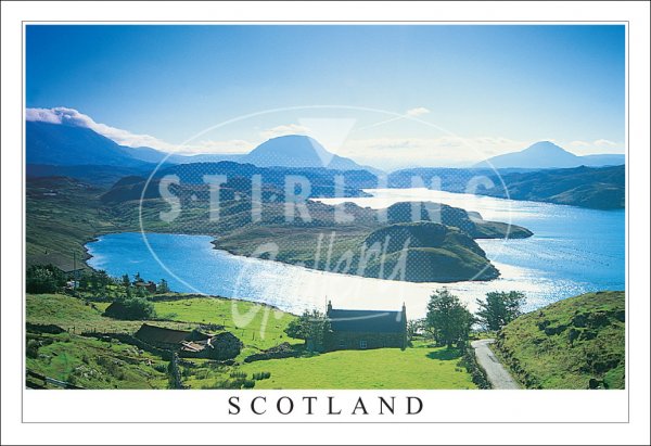Loch Inchard, near Kinlochbervie, Scotland Postcard (H SG) - Stirling ...