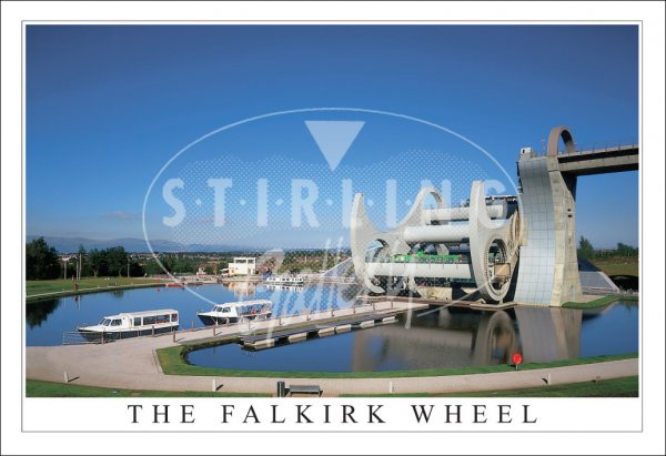 Falkirk Wheel, The Postcard (H SG) - Stirling Gallery