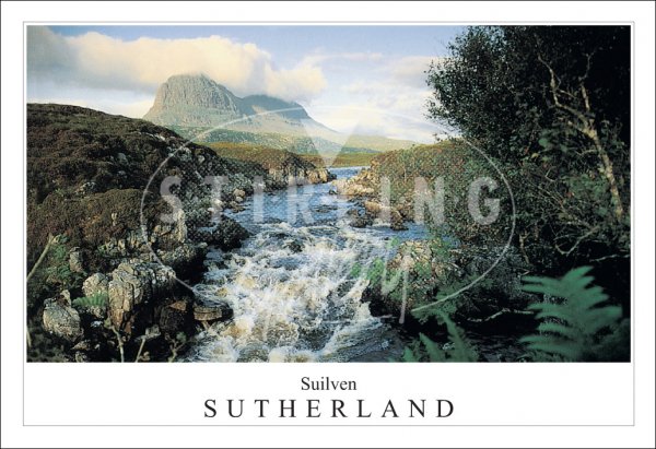 Suilven - Sutherland, River Kirkaig, Lochinver Postcard (H SG ...