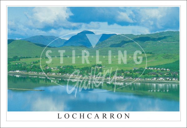 Lochcarron, Village towards Bealach Na Ba Postcard (H SG) - Stirling ...