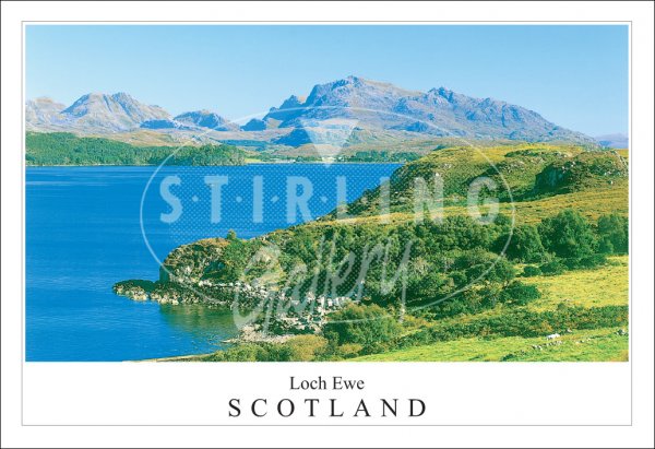Loch Ewe - Scotland Postcard (H SG) - Stirling Gallery