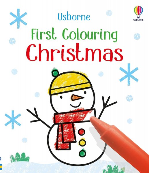 Christmas First Colouring - Usborne