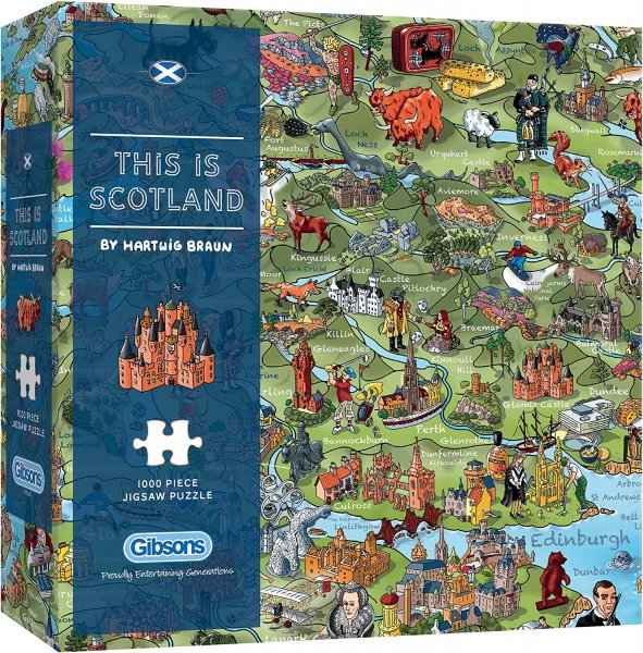 Jigsaw This Is Scotland 1000pc Gibsons