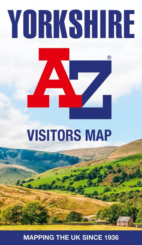 Yorkshire Visitors' Map - HarperCollins