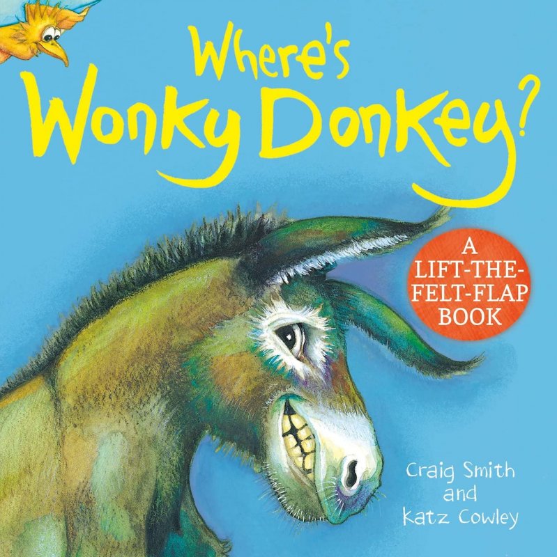 Where's Wonky Donkey Lift the Flap Board Book - Scholastic