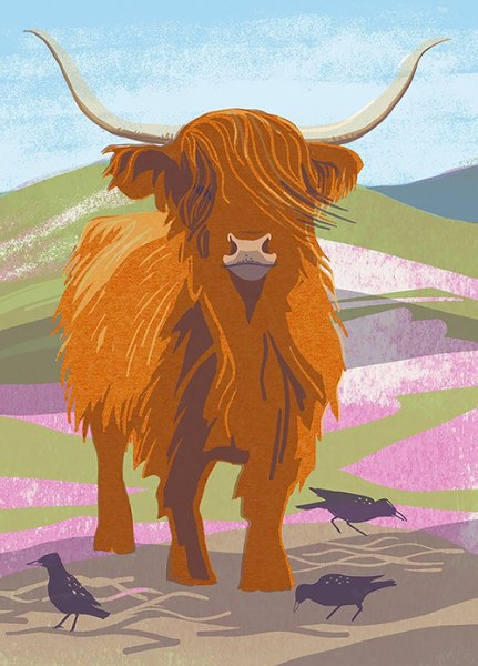 Notebook Highland Cow - Birlinn