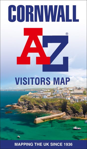 Cornwall Visitor's Map - HarperCollins