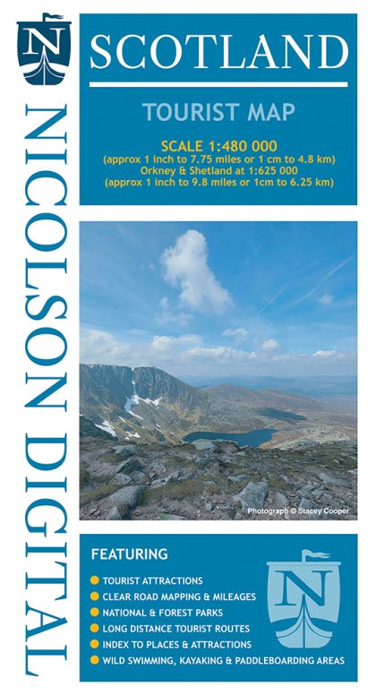 Scotland Tourist Map (Jul) - Nicolson