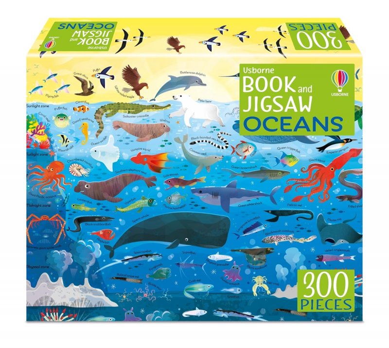Book & Jigsaw Oceans - Usborne
