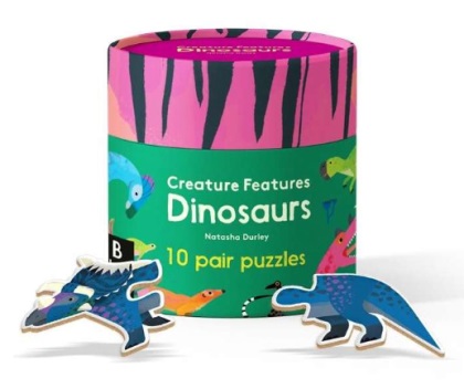 Jigsaw Creature Features: Dinosaurs Pair - Bonnier