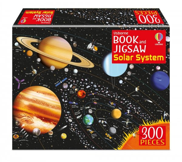 Book & Jigsaw Solar System (Aug) - Usborne