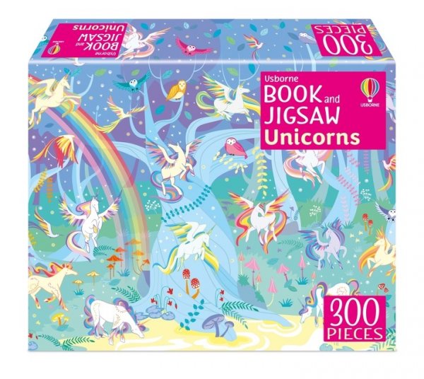 Book & Jigsaw Unicorns - Usborne
