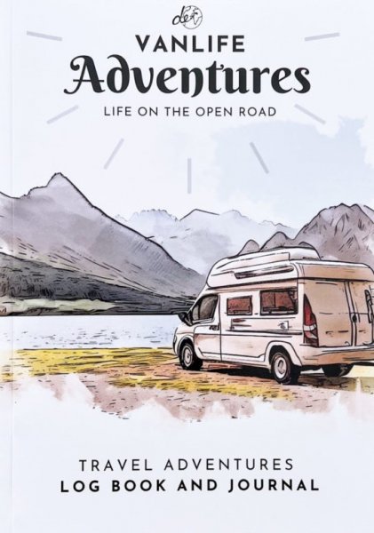 Vanlife Adventures: Log Book & Journal (Aug) - Destination Earth Guides