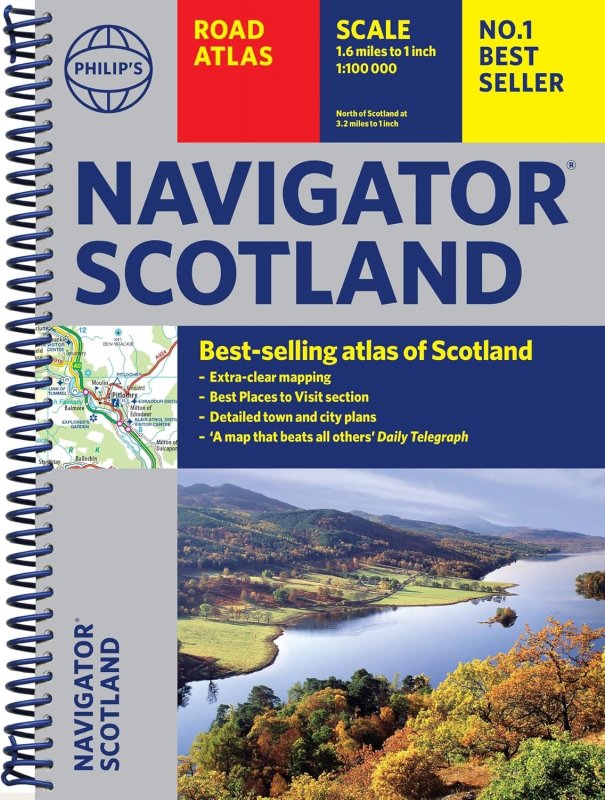 Scotland Navigator Road Atlas - Philips