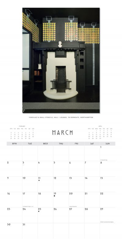 2026 Calendar Charles Rennie Mackintosh (Mar) - Colin Baxter Photography