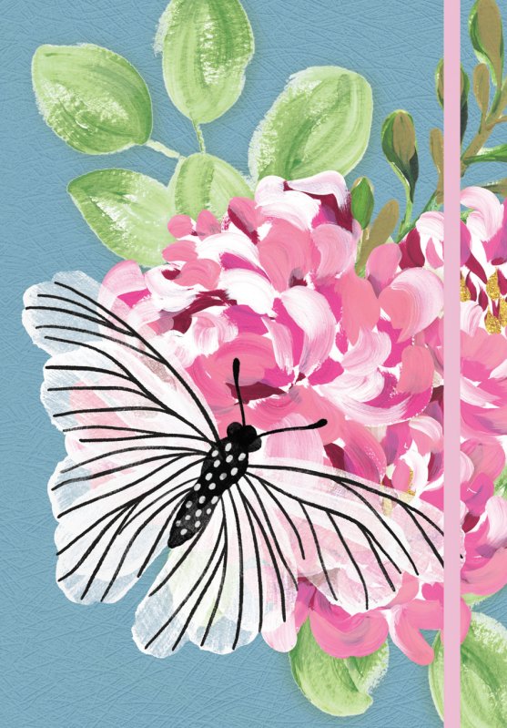 A5 Notebook Flutter (Feb) - Gifted Stationery