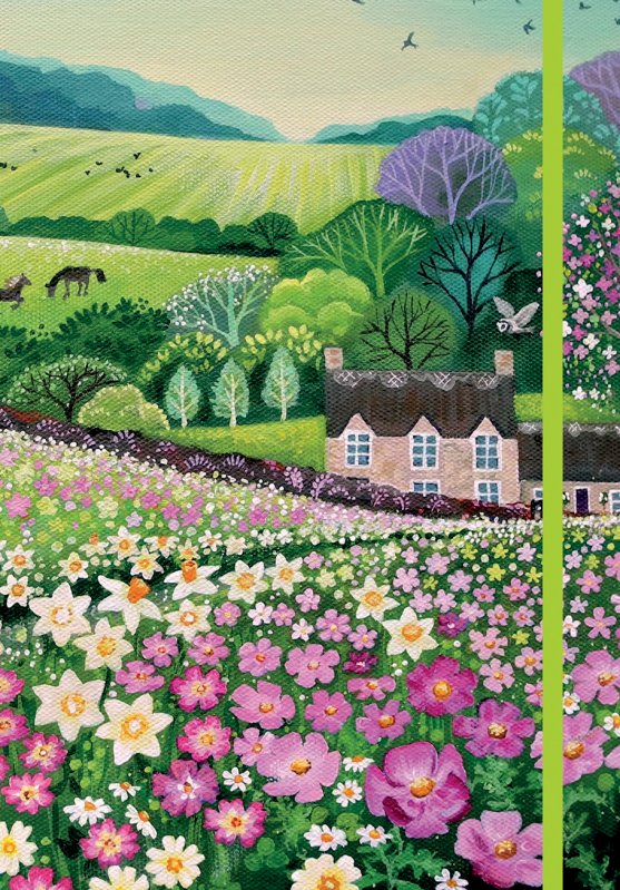 A5 Notebook Country Stroll (Feb) - Gifted Stationery