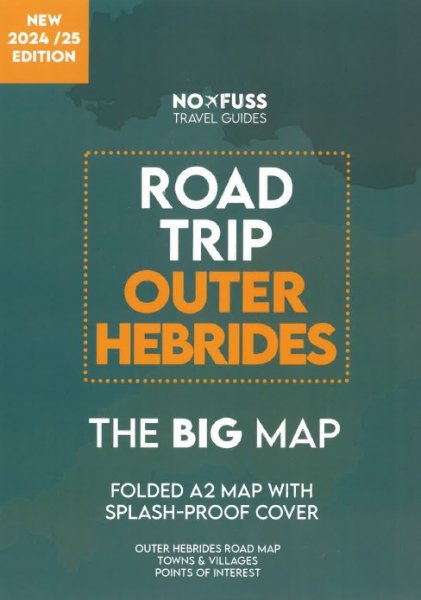 Lomond Books - Road Trip Outer Hebrides Map